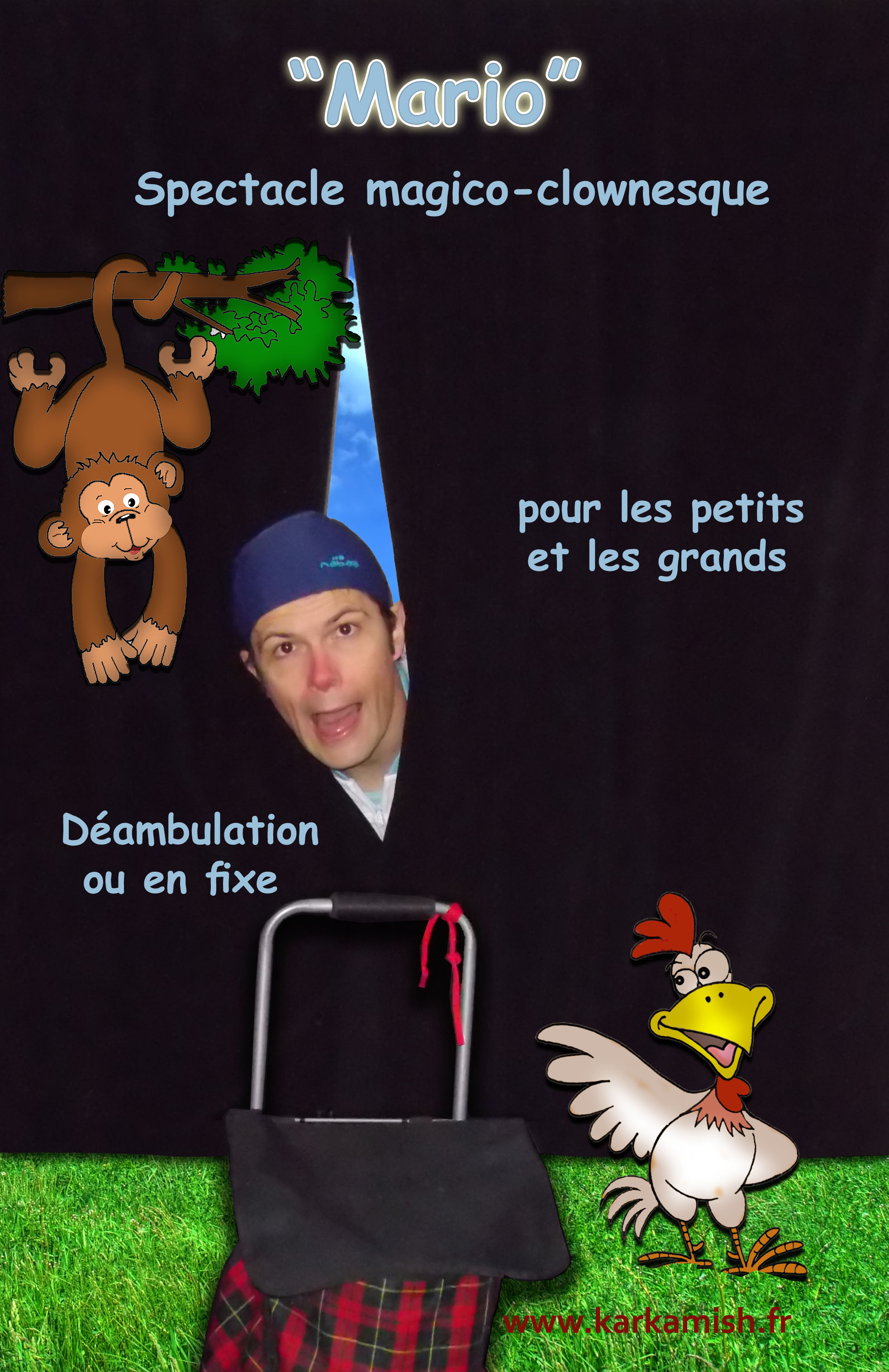 Mario-poule - Gérald Hachet artiste